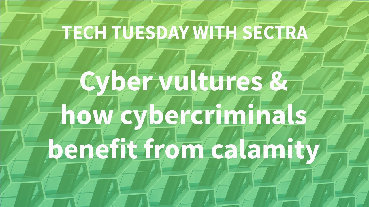 Tech Tuesday with Sectra: Cyber vultures & how cybercriminals benefit ...