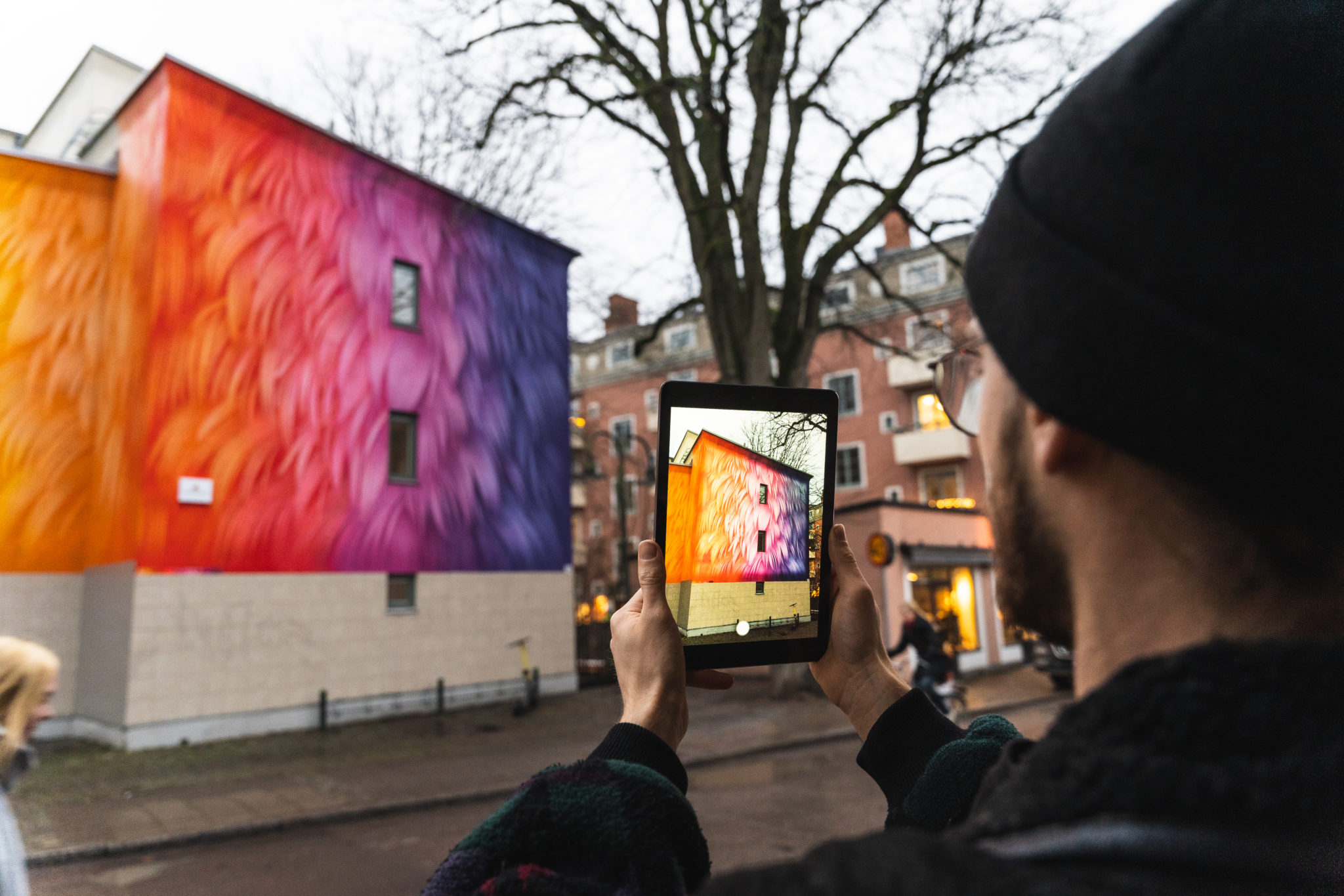 Experience art through Augmented Reality - Linköping Science Park