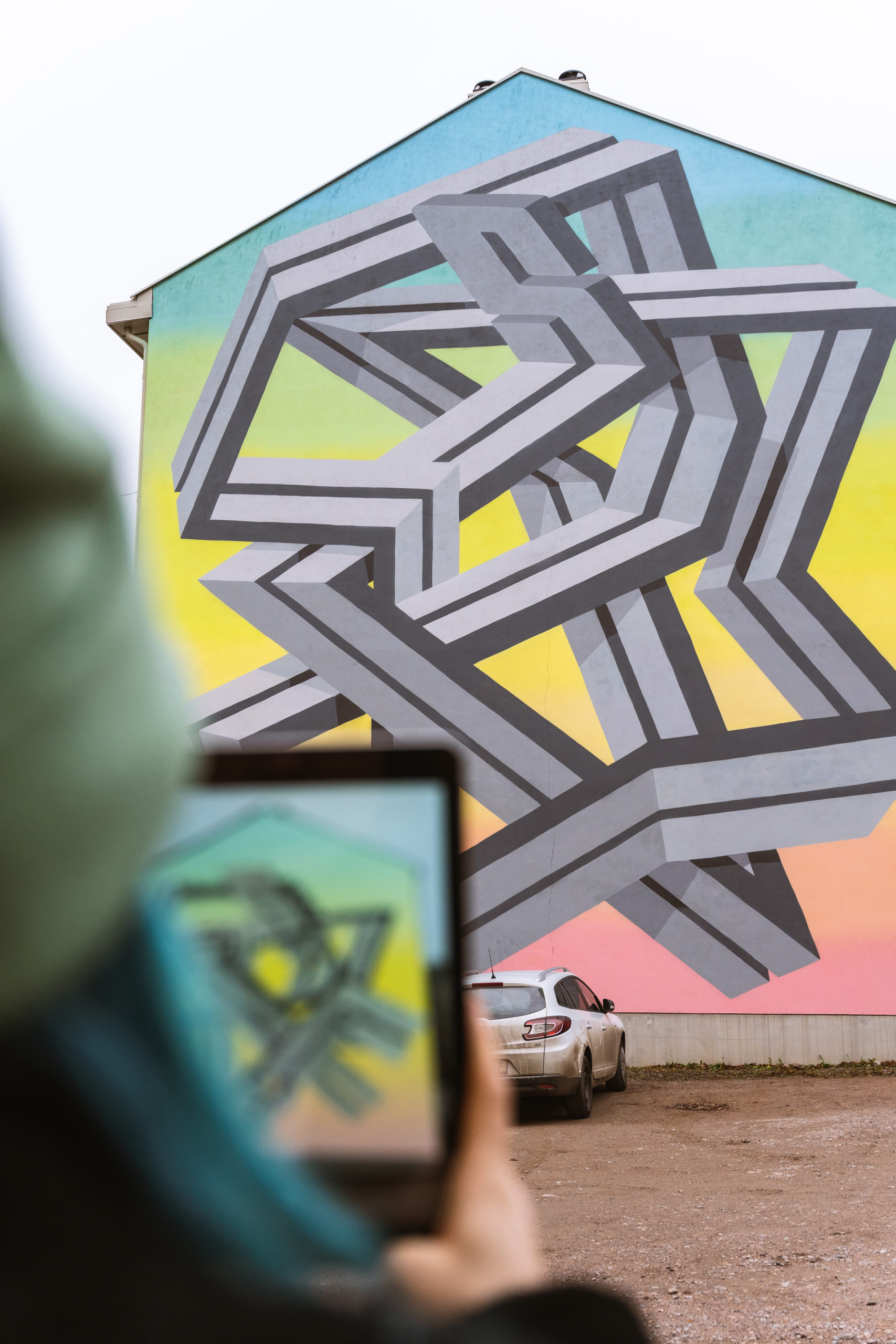 Experience art through Augmented Reality - Linköping Science Park