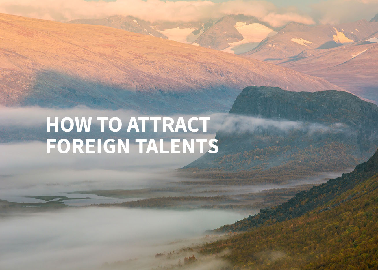 How to attract foreign talents - Linköping Science Park