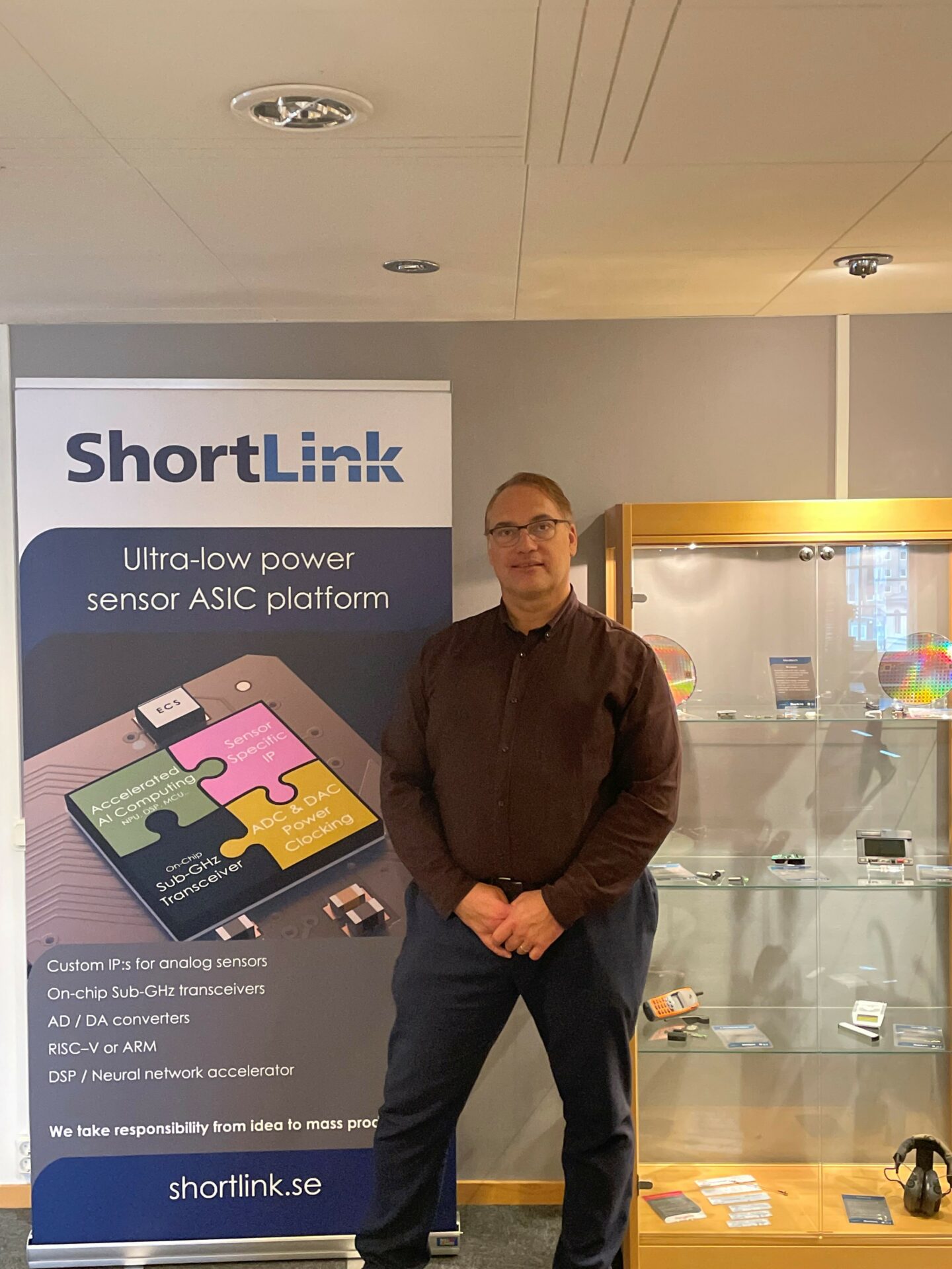 Jonas Linde new Site Manager at Shortlink - Linköping Science Park